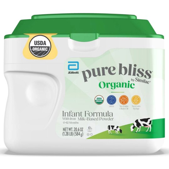 Pure Bliss by Similac Organic Infant Formula Powder 20.6 oz Tub