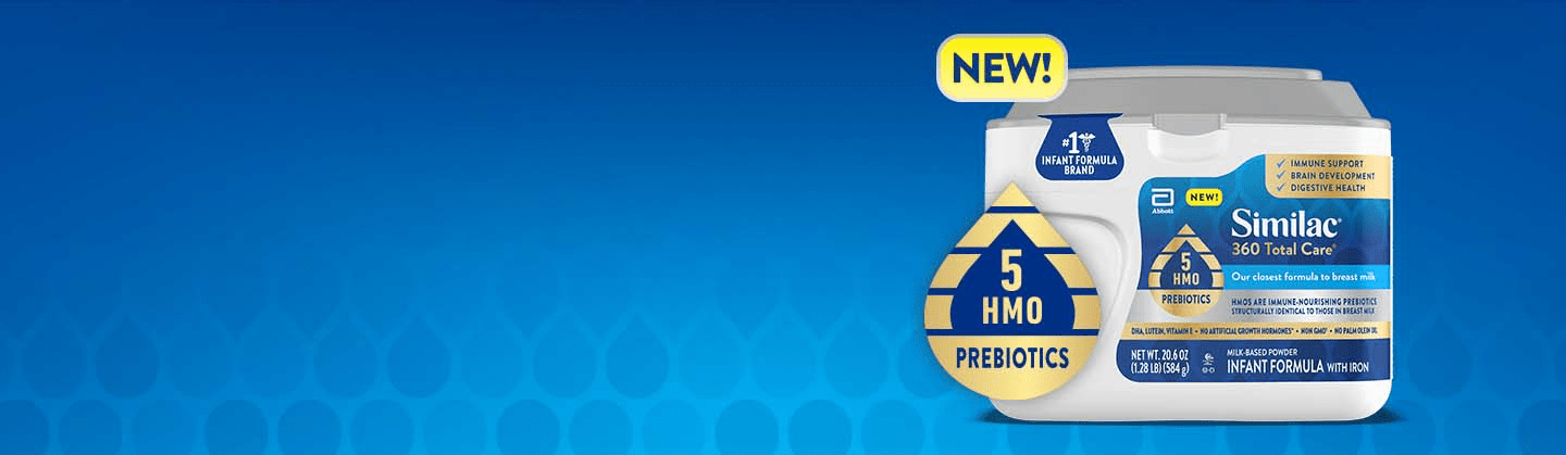 Closer Than Ever to Breast Milk | Similac® 360 Total Care®
