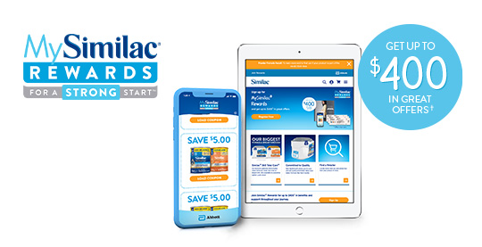 Welcome to Similac® Rewards—coupons and more!